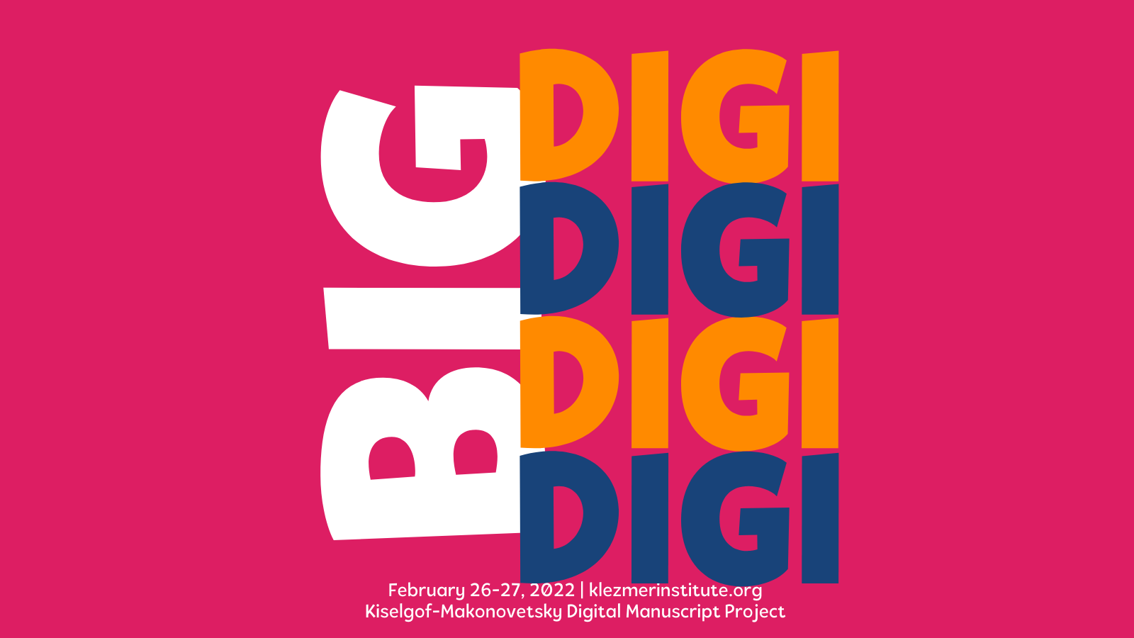 KMDMP Big Digi • Klezmer Institute
